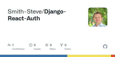 Github Smith Stevedjango React Auth