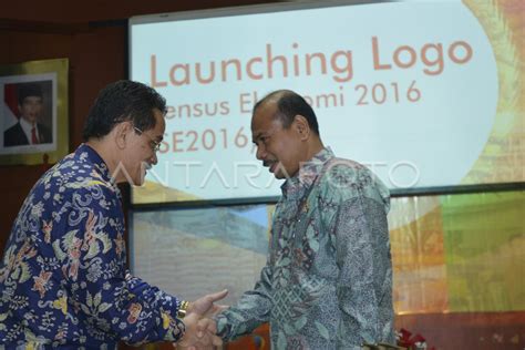 Peluncuran Logo Sensus Ekonomi Antara Foto
