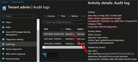 delete organizational messages from microsoft intune htmd blog