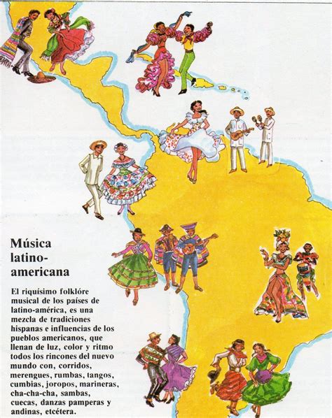 El Riquísimo Folklóre Musical De Los Países De Latino América Es Una