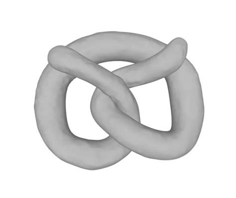Pretzel 3d Printing Model Threeding