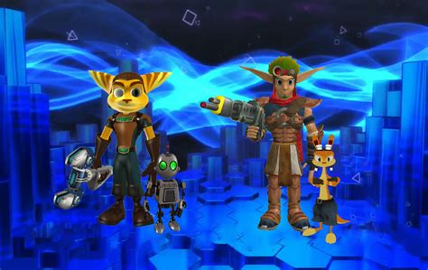 Ratchet And Clank And Jak And Daxter Psasbr By 9029561 On Deviantart