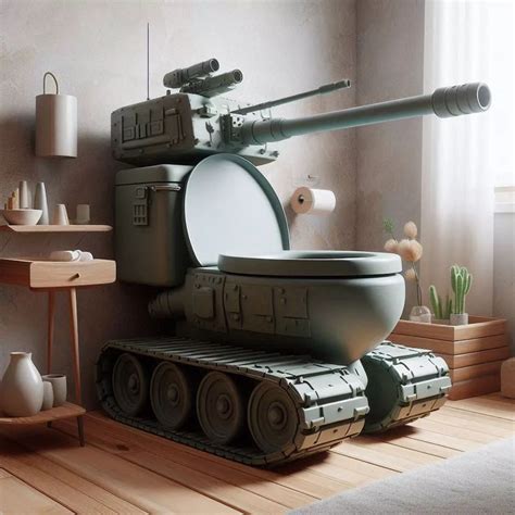 Tank Shaped Toilet The Ultimate Fusion Of Style And Functionality Toilet Design Crazy