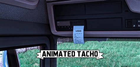 Animated Tachograph Vdo V5 0 [1 49 1 53] Ets 2 Mods