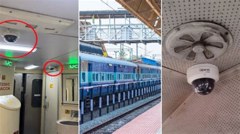 Indian Railways To Install Cctv Cameras In All Coaches And Locos For