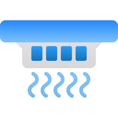 Smoke Detector Generic Flat Gradient Icon Smoke Detector Generic Flat Gradient Icon