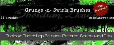 huge collection of photoshop brushes patterns shapes and tuts
