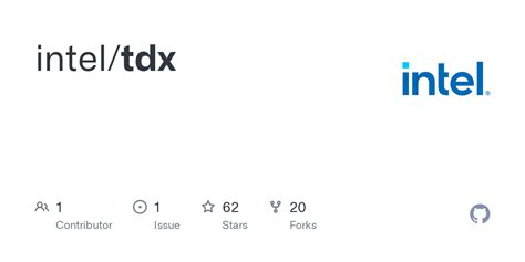 GitHub Intel Tdx