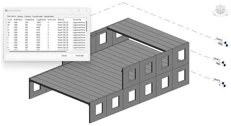 bim software for designing with reused concrete building components