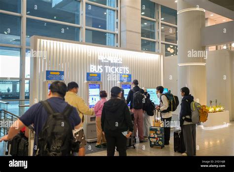 Head To Seouls Railway Terminal At Incheon International Airport In
