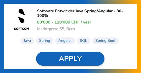 swissdevjobs on linkedin software entwickler java spring angular 80