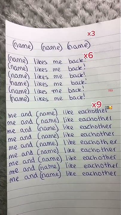 123ur Crush Doesnt Like U Back 369 Method Youtube