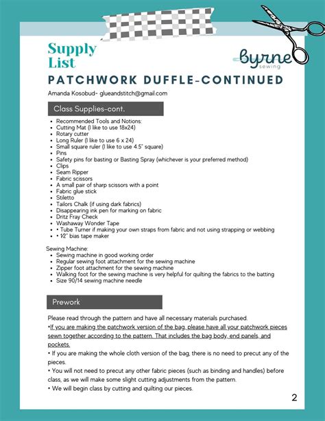 Mini Patchwork Duffle