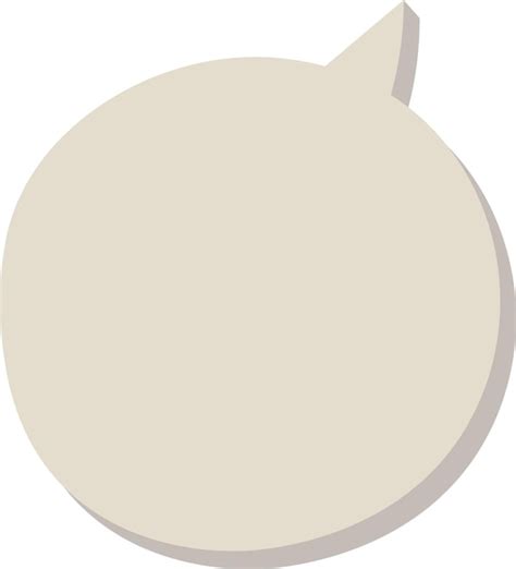 Premium Vector Speech Bubble Round Shape
