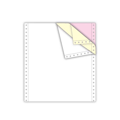 Continuous Feed Paper 8 5 X 11 3 Part Forms Direct