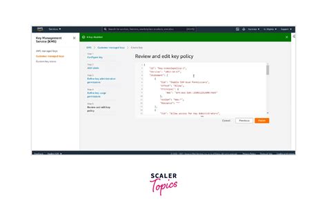 Aws Kms Key Management Service Scaler Topics