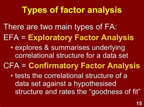 Exploratory Factor Analysis