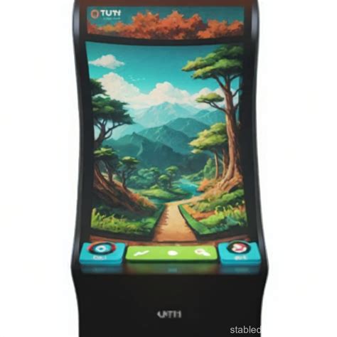 Hutech Screen Display Stable Diffusion Online