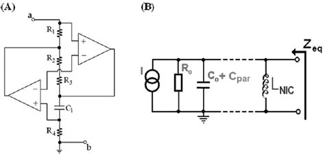 a circuit schematic for a generalized impedance converter for