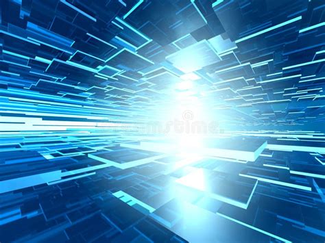 Abstract Business Science Or Technology Background Stock Illustration