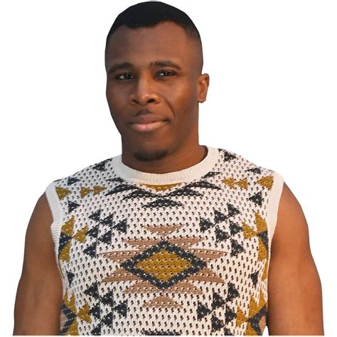 Olisa Odele Vest Buddy Torso Up Cutout Celebrity Cutouts