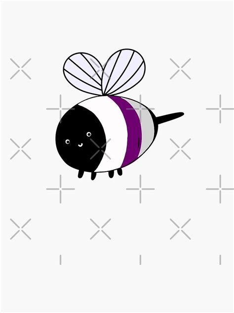Subtle Demisexual Bee Demisexual Bee Demi Bee Sticker For Sale By
