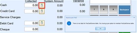 Pos3 5 Fnb Error Message Prompted During Cash Computation Autocount