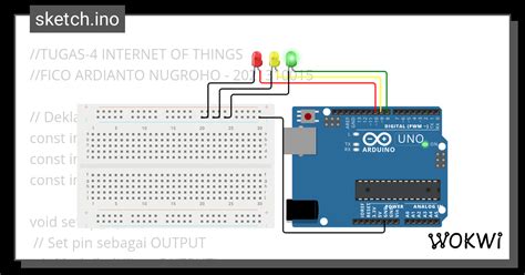 Led Blinking Copy Wokwi Esp32 Stm32 Arduino Simulator