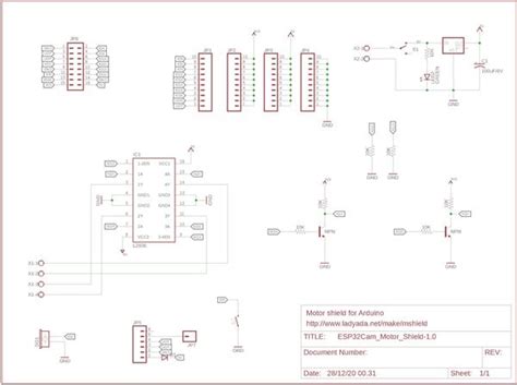 Diy Battery Powered Nodemcu Motor Driver Shield Using L293d 54 Off