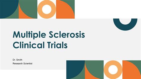 Multiple Sclerosis Clinical Trials Ppt Powerpoint St Ai