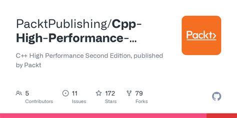 Github Packtpublishingcpp High Performance Second Edition C High