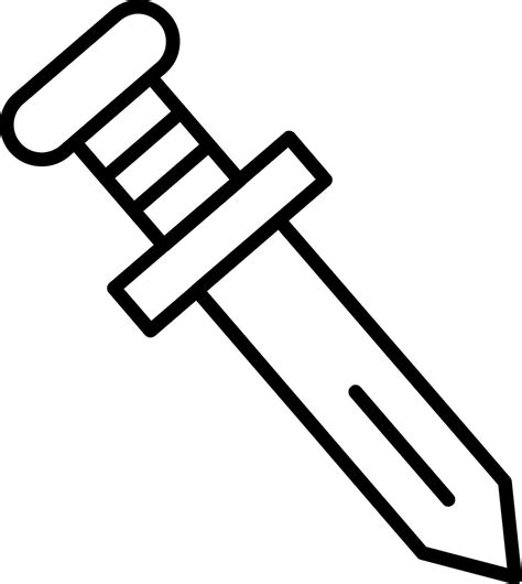 Knife Line Icon 43265439 Vector Art At Vecteezy