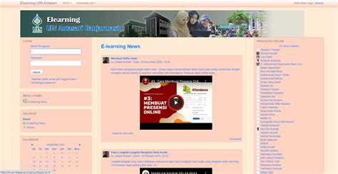Panduan Learning Management System Lms Uin Antasari Mengisi