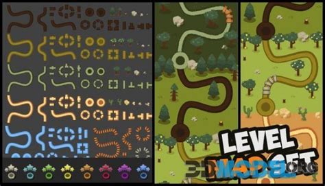 Unity Asset Game Level Map