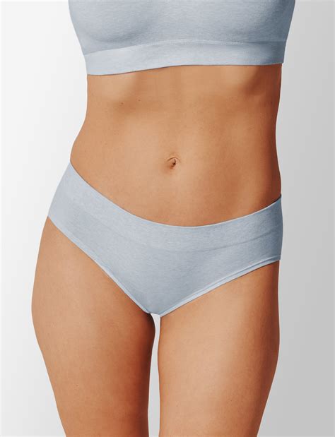 Topaz Heather Seamless Cloud Cotton Hipster Thirdlove