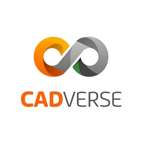 Logo Design For Cad Verse Innovative Autocad Symbol With Educational