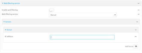 Configure Web Filtering With Manual Dns Servers