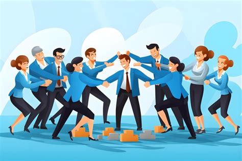 premium photo teamwork for innovation and problemsolving