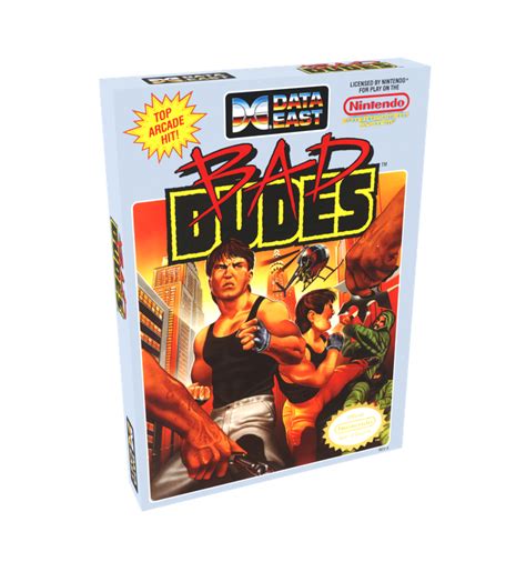 Bad Dudes Reproduction Box