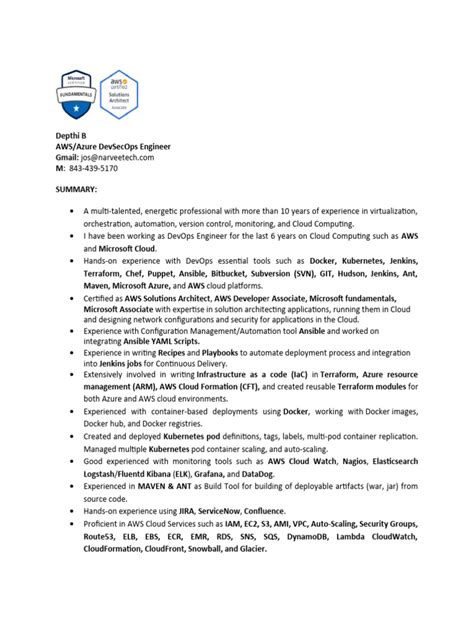 Deepthi Devops Pdf Microsoft Azure Cloud Computing