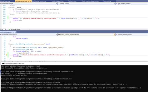 Memory Management Issues Asserts Triggered In Allocator Issue Opentrack Opentrack