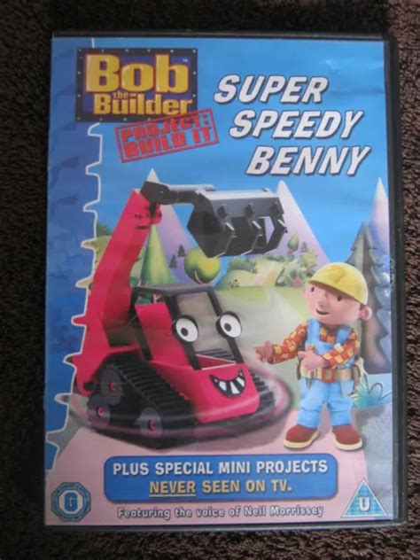 BOB THE BUILDER Project Build It Super Speedy Benny DVD 2006 EUR 1 15 PicClick FR