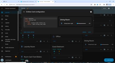 Custom Card Room Card Share Your Projects Home Assistant Community