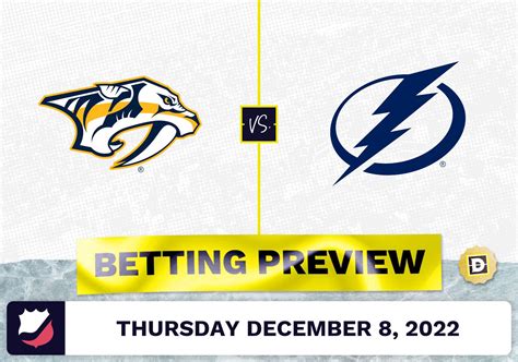 Predators Vs Lightning Prediction And Odds Dec 8 2022