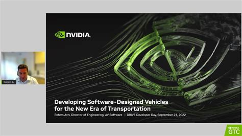 Nvidia Drive Developer Day Developing Software Defined Vehicles For The New Era Of
