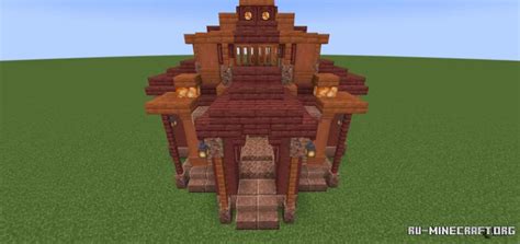 Скачать Sunset Home Schematic для Minecraft