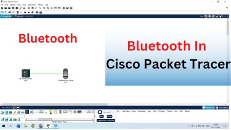 Bluetooth In Cisco Packet Tracer Bluetooth Configuration Youtube