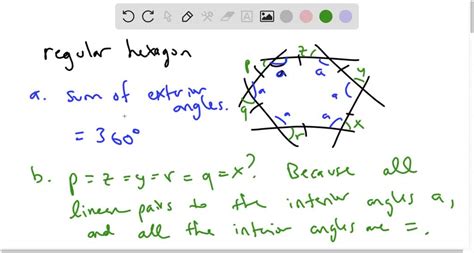 solved answer please for the question consider a regular hexagon as