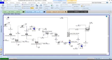 Chemicalengineering Aspenhysys Processsimulation Sulfurrecovery Tailgastreatment