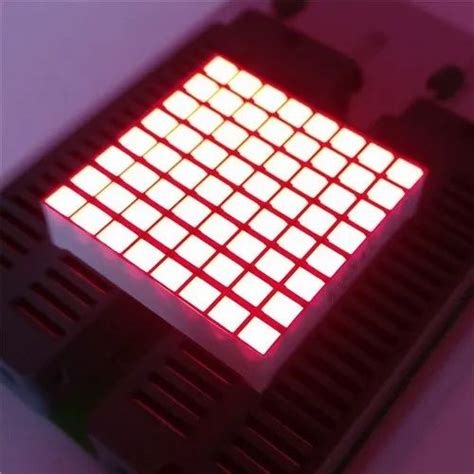 Dot Matrix Display 0 8 Inch 5x7 Led Dot Matrix Display Amber Importer From Mumbai